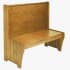 Restaurant Corner Booth Seating – L Shape Booth designs