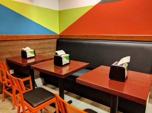 Restaurant Furniture assists Afro Deli with its Restaurant Layout