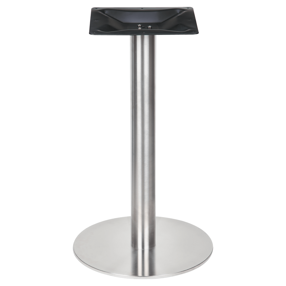Stainless Steel Round Outdoor Table Base (Standard Height)