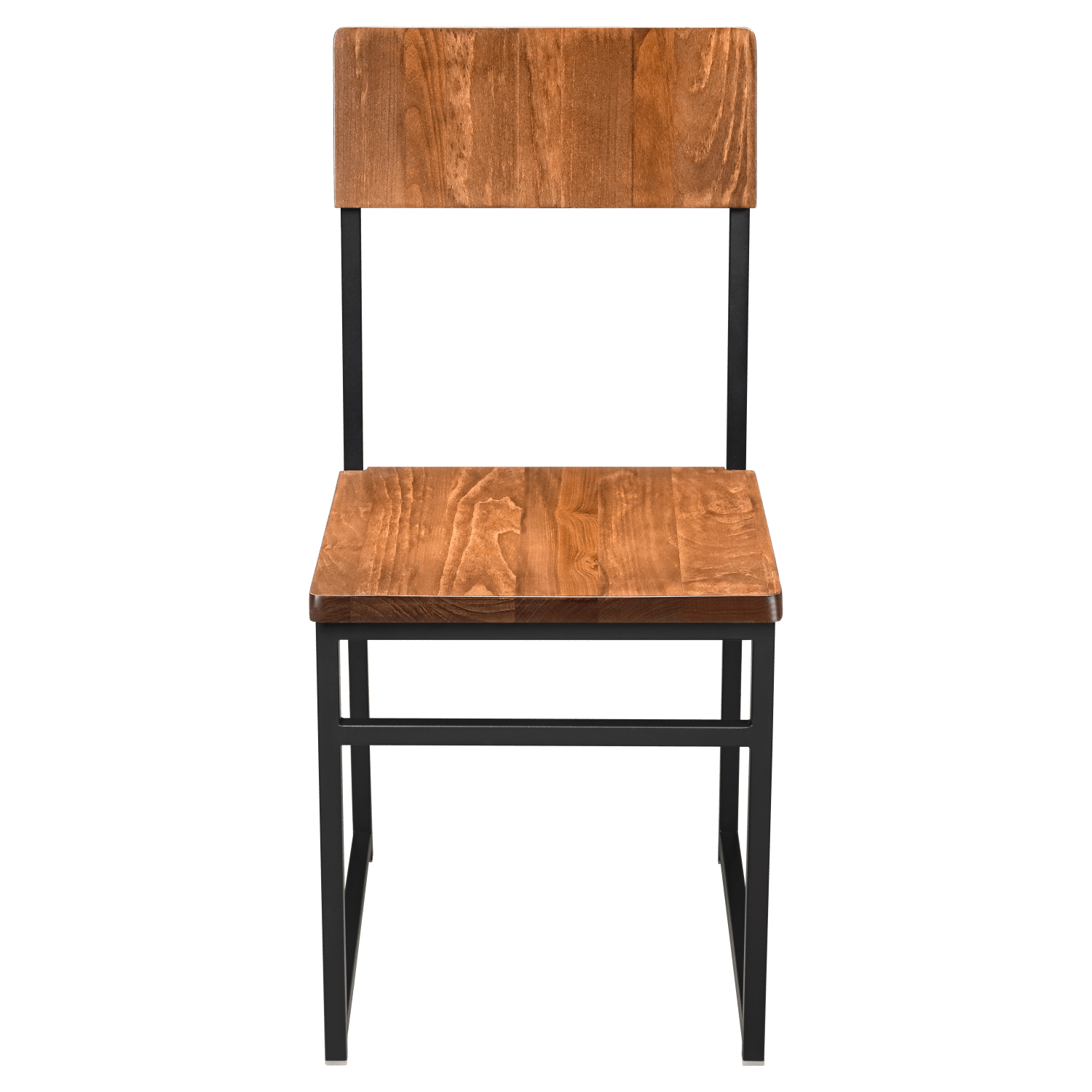 Indy Metal Chair with Wood Back