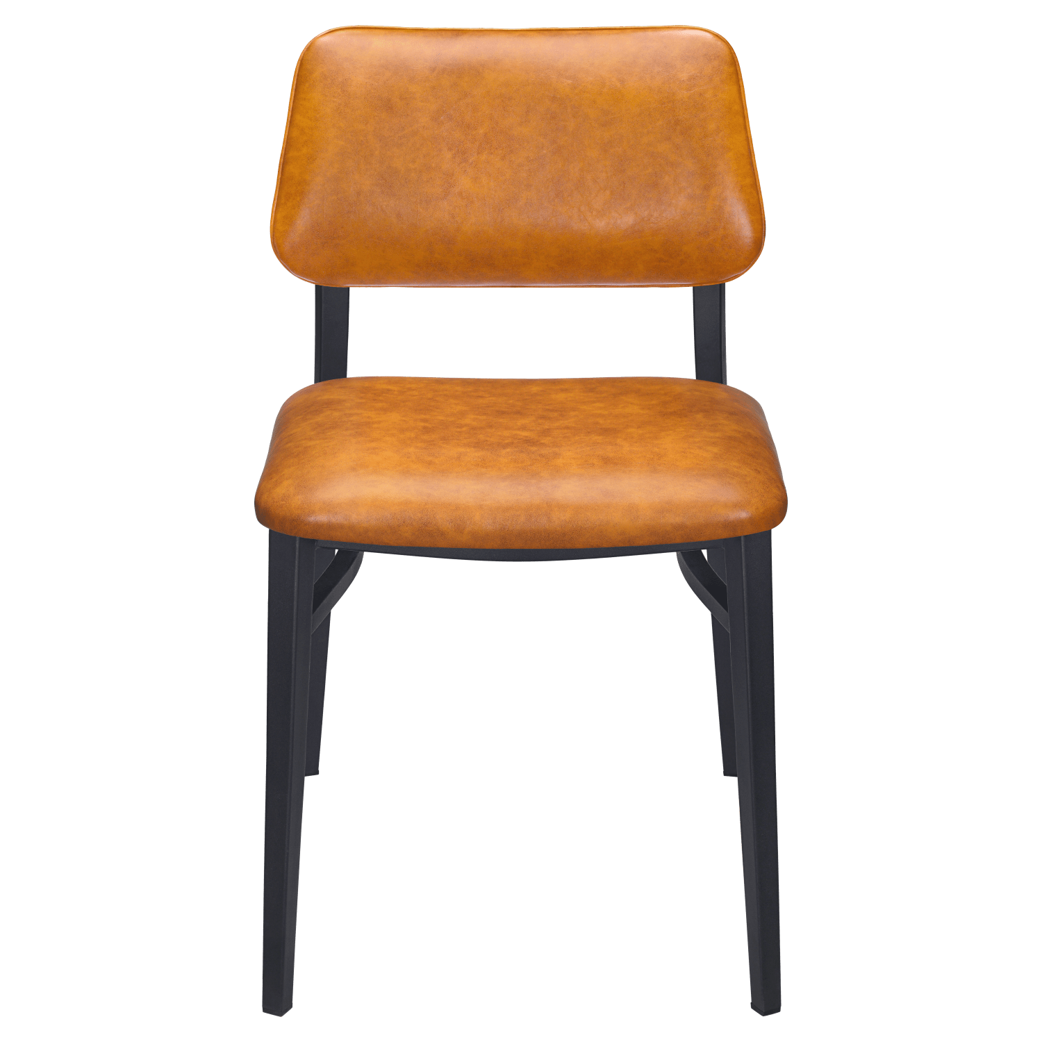 Luca Metal Chair with Padded Back