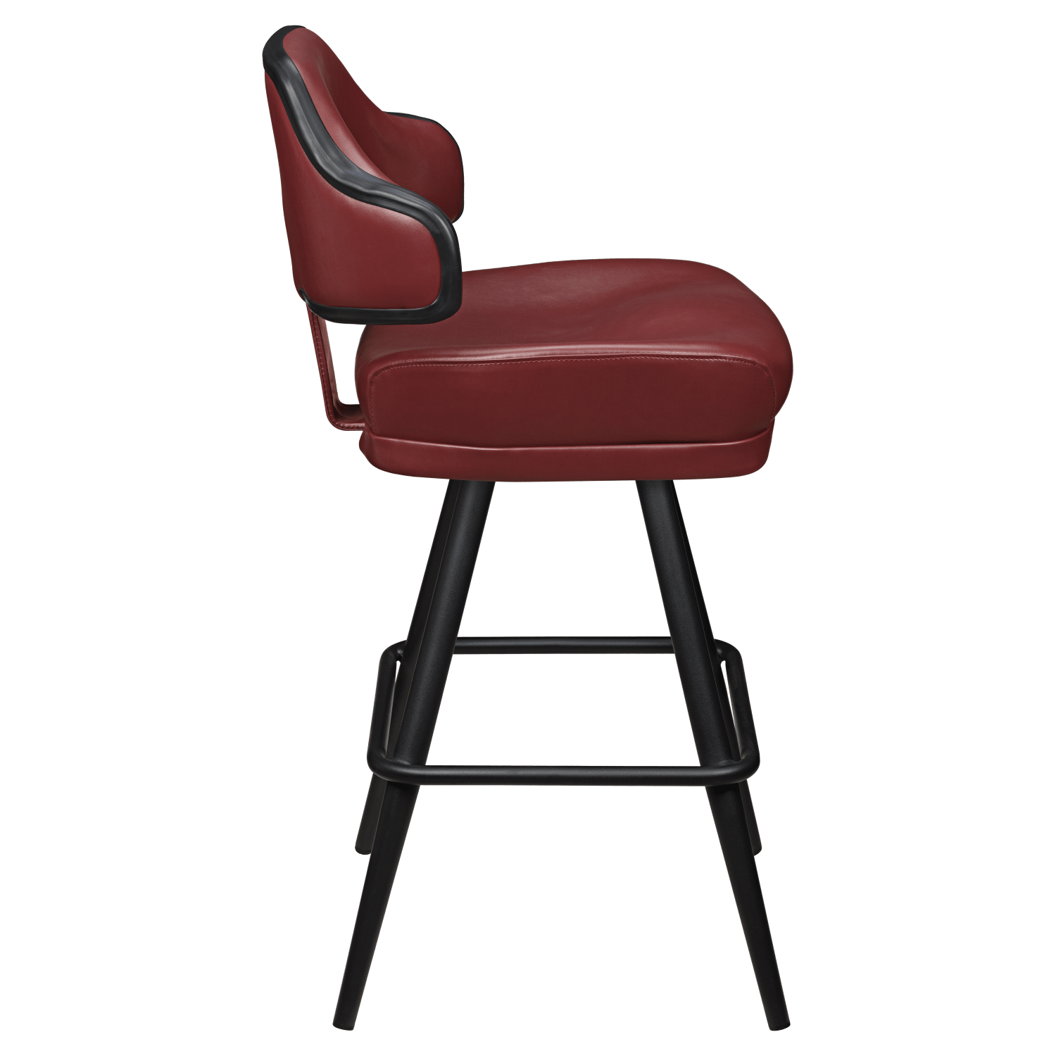 Gioco Premium Casino Bucket Bar Stool with Square Frame