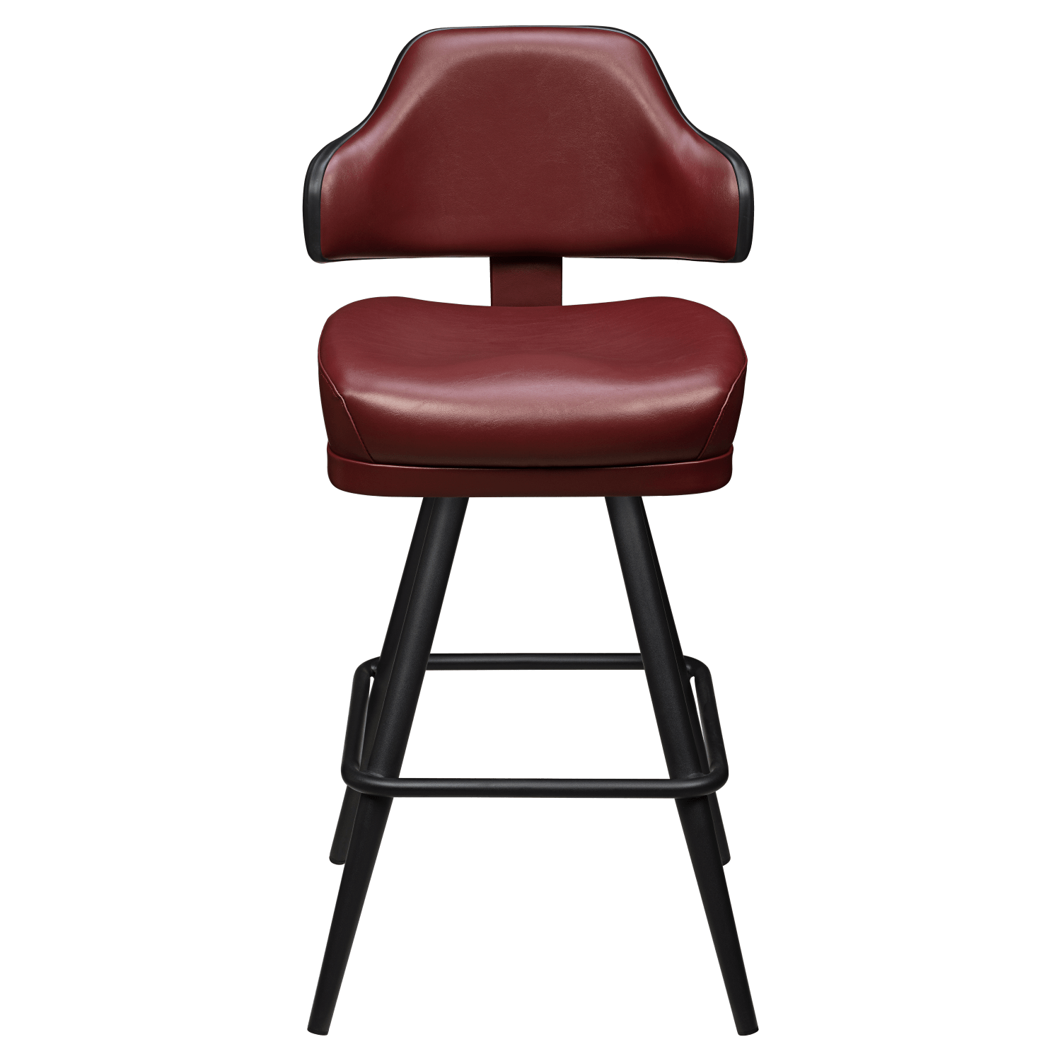 Gioco Premium Casino Bucket Bar Stool with Square Frame