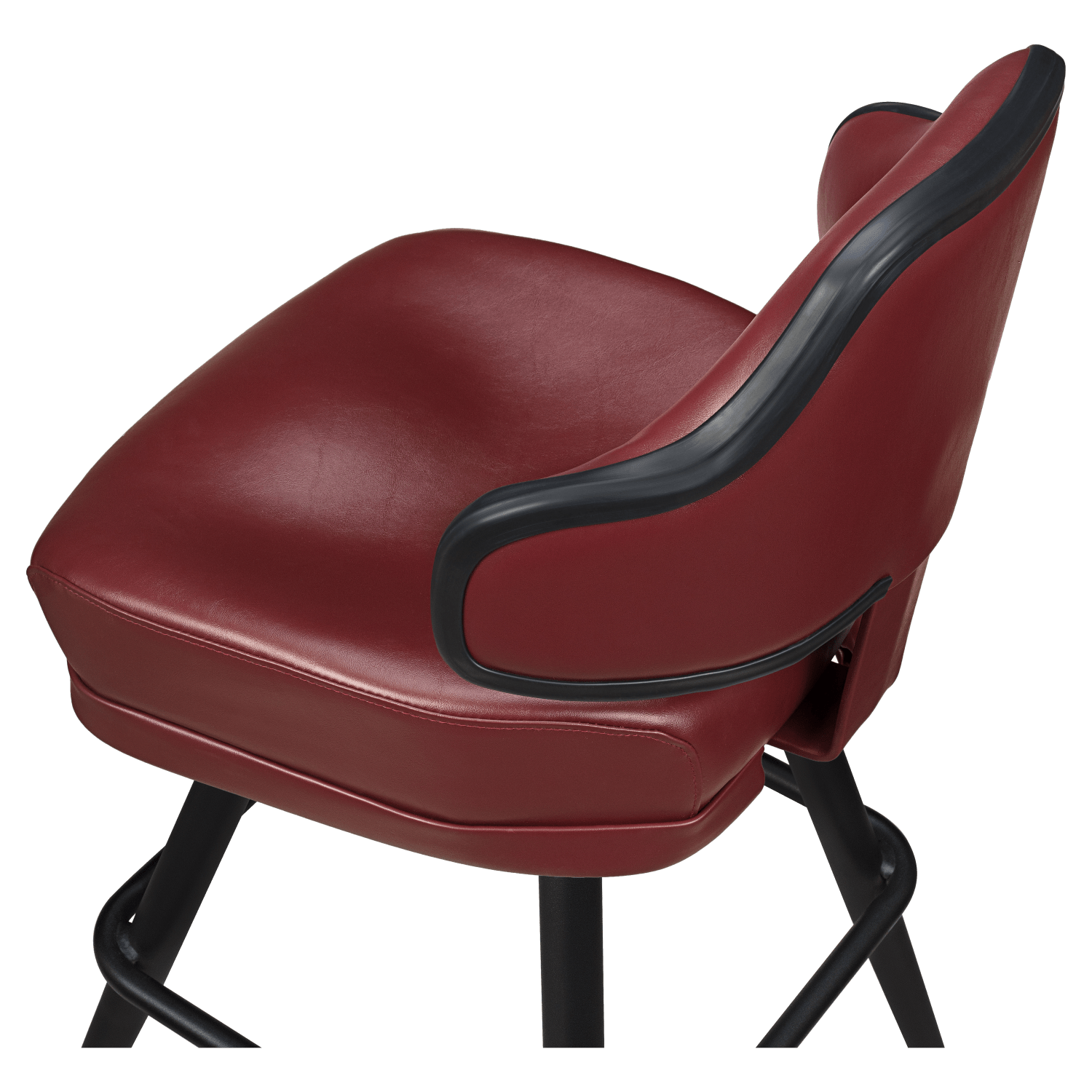 Gioco Premium Casino Bucket Bar Stool with Square Frame