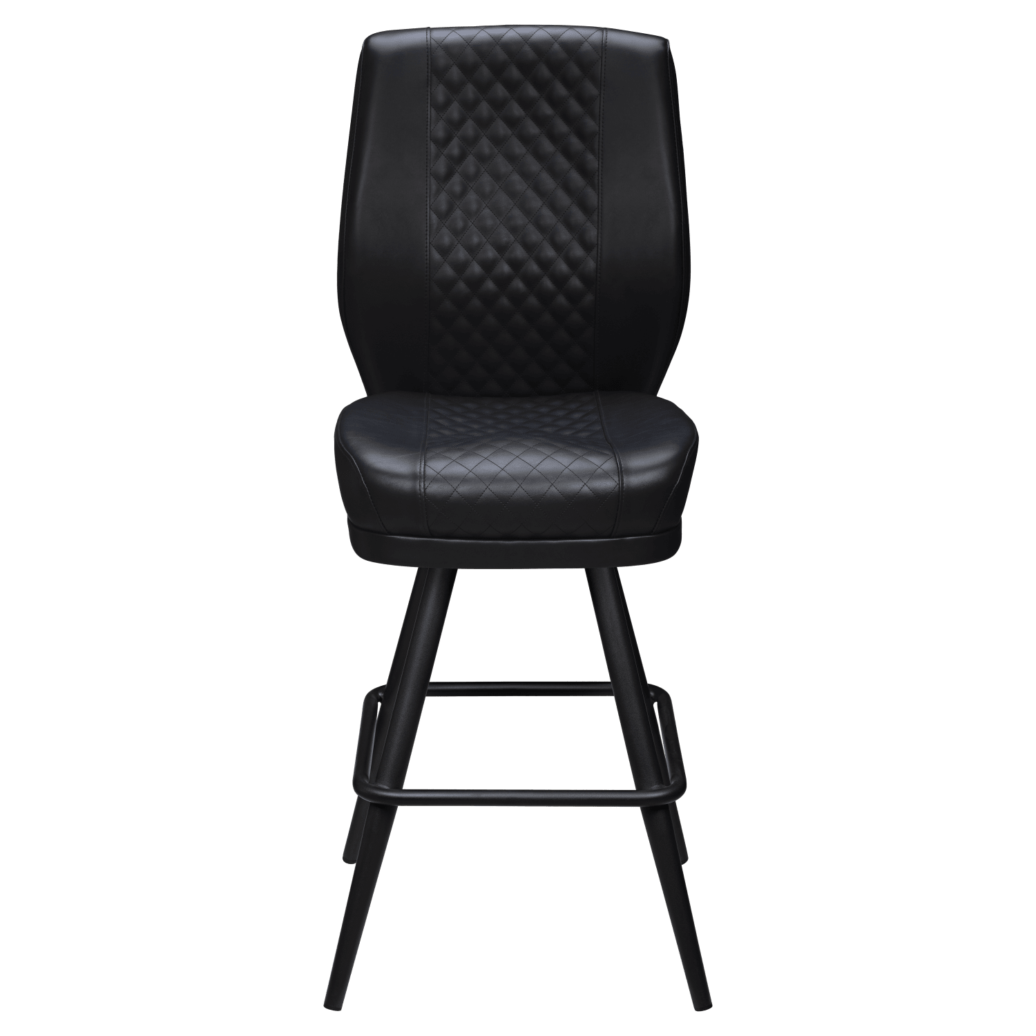 Tesoro Diamond Back Premium Bucket Bar Stool with Square Frame