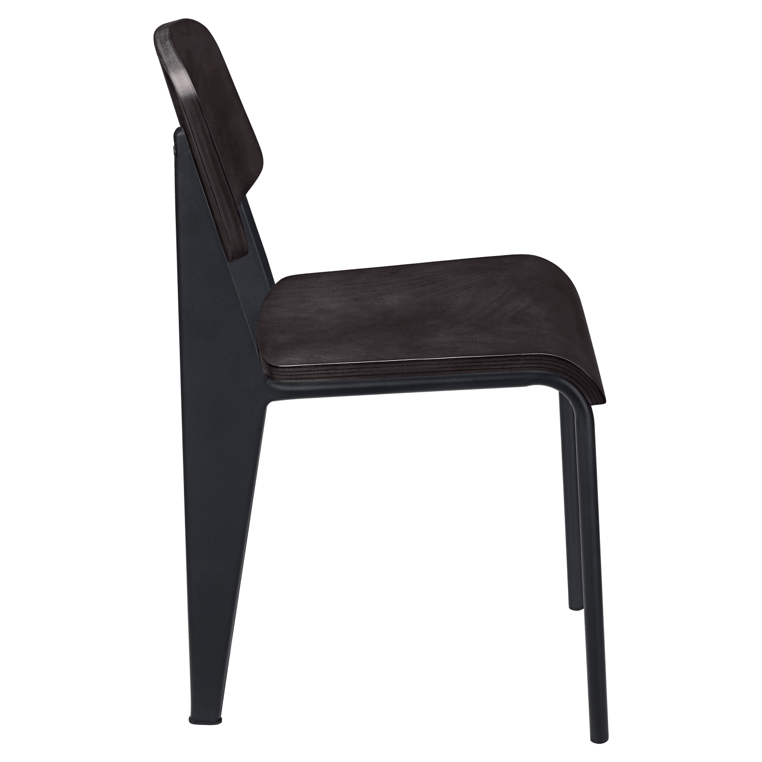 Nico Metal Chair with Wood Back