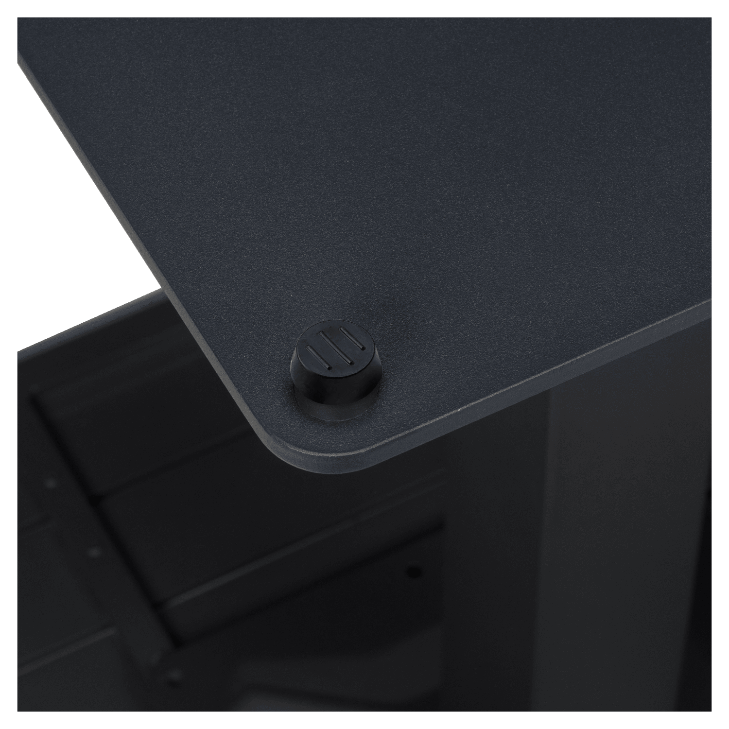 Ella Bar Table Set in Black with Umbrella Base