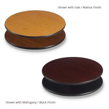 Reversible Table Tops - Round Square and Rectangle