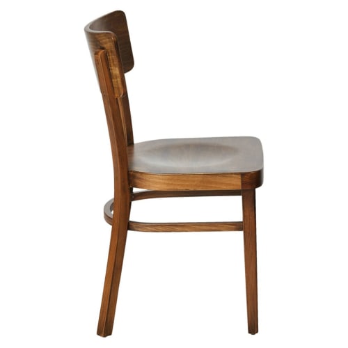 Xander Wood Curved Back Chair