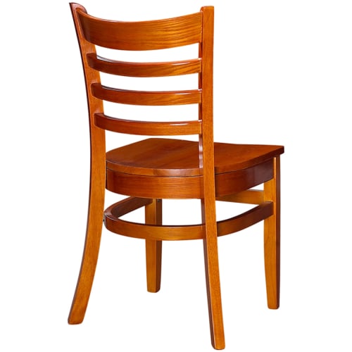 Wood Ladder Back Restaurant Chair