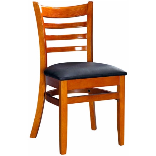 Wood Ladder Back Restaurant Chair