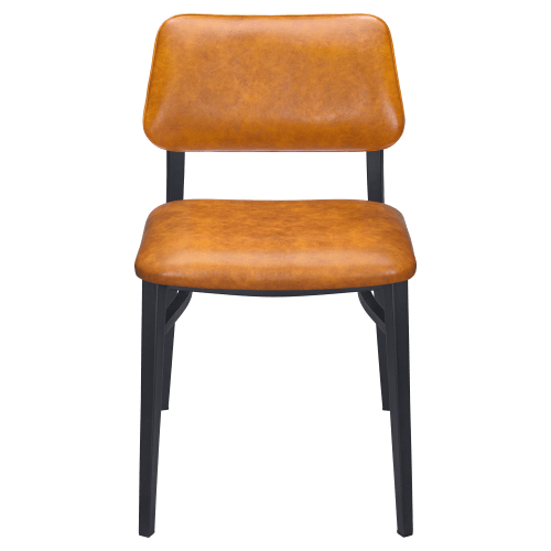 Luca Metal Chair with Padded Back