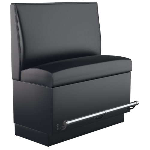 Plain Back Bar Height Restaurant Booth