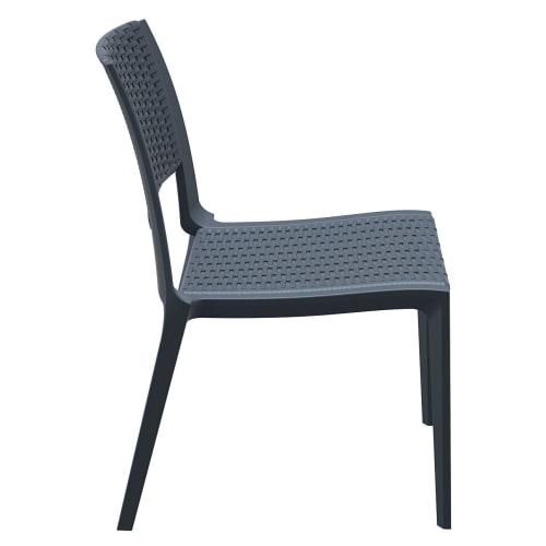 Selina Wicker Look Resin Patio Chair