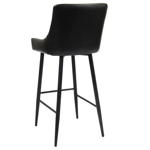 Maal Diamond Stitch Upholstered Bar stool
