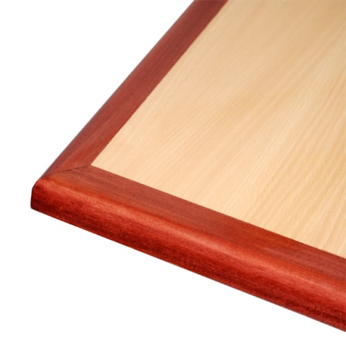 Laminate Inlay and Wood Edge