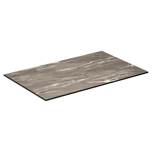 Stone Looking Heavy Duty Outdoor Resin Table Top with Phenolic Edge