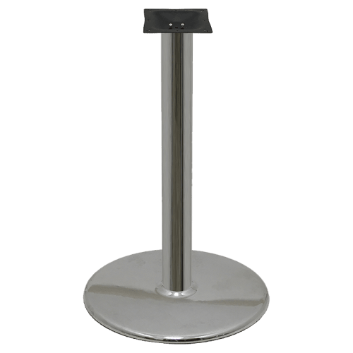 Chrome Rounded Bases ( Bar Height)