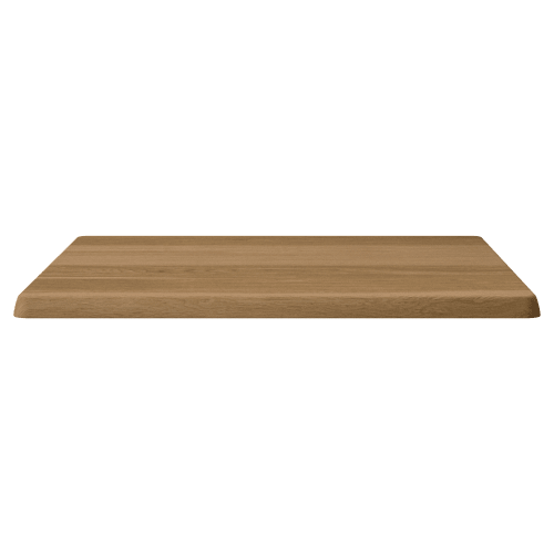 Resin Table Top in Hickory Natural Finish